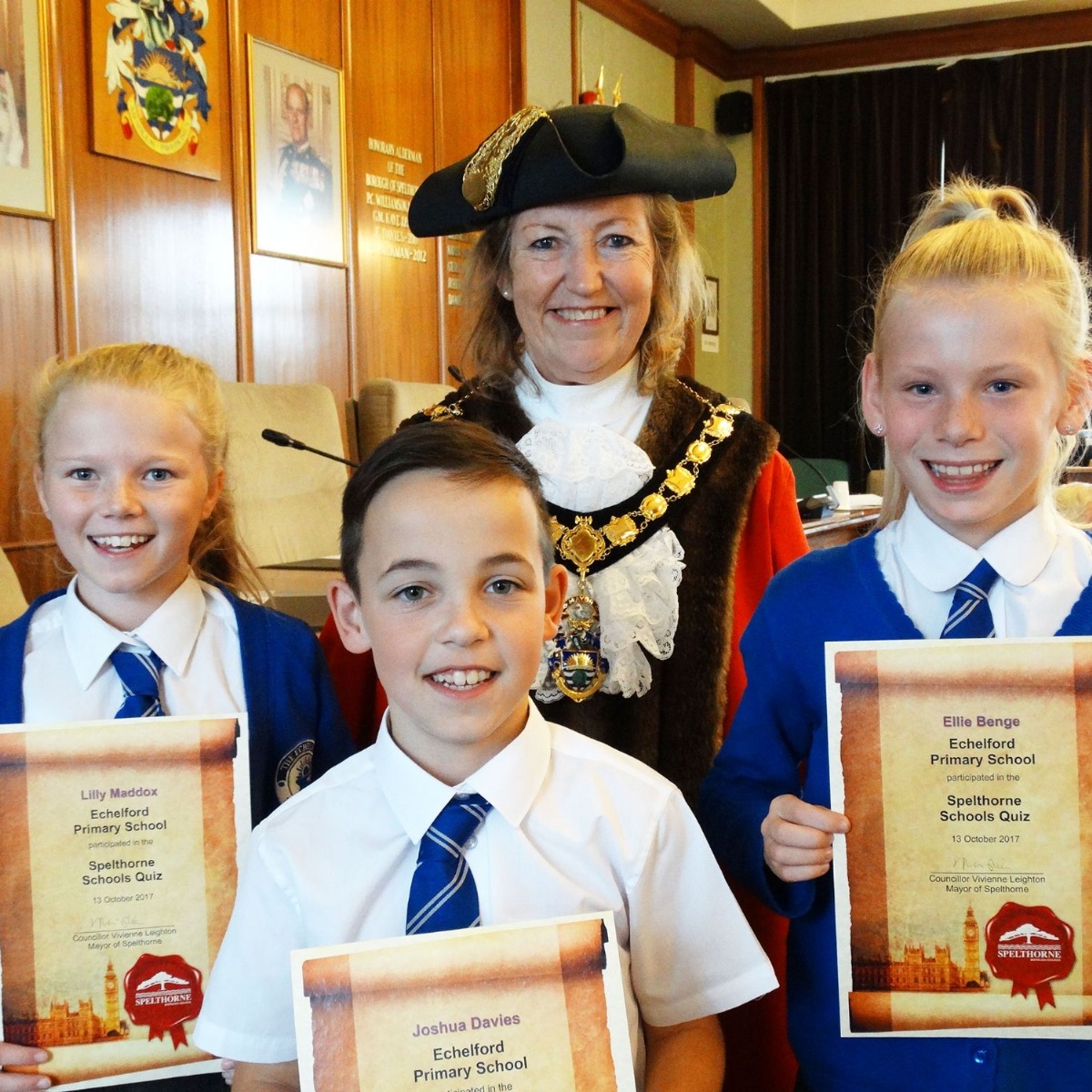 The Echelford Primary School - Spelthorne Junior Quiz 2017